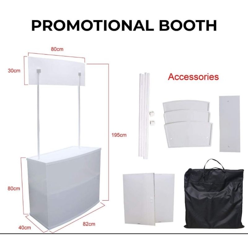 COLLAPSIBLE BOOTH PVC PLASTIC | Shopee Philippines