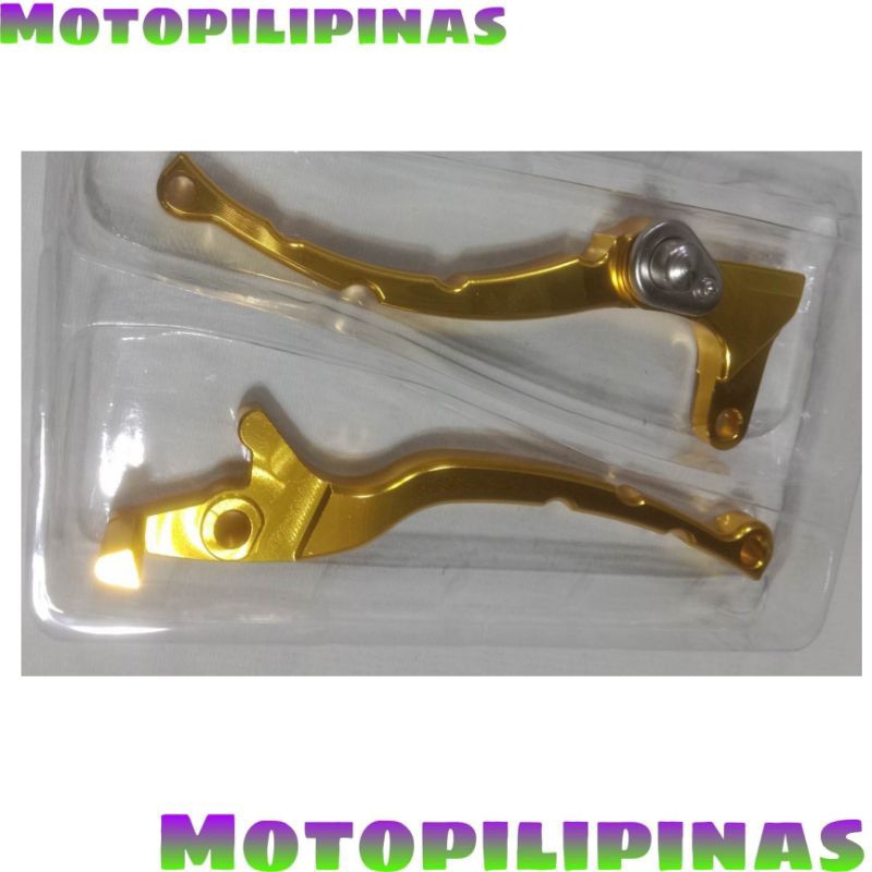 Brake Lever AEROX 155 Scooter Gold Color WITH lock | Shopee Philippines
