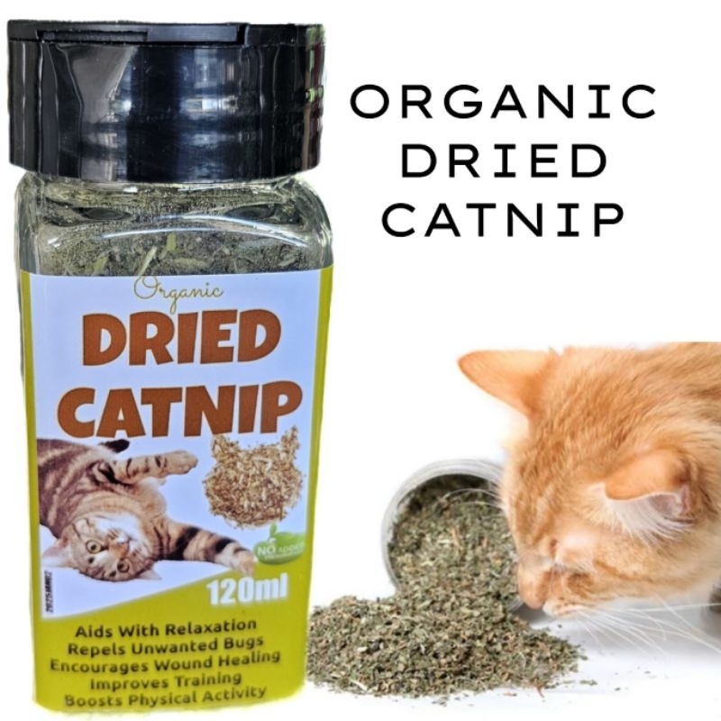 120ml (20g) CATNIP NATURAL CATMINT HERBS SPRINKLE POWDER FOR CAT ...