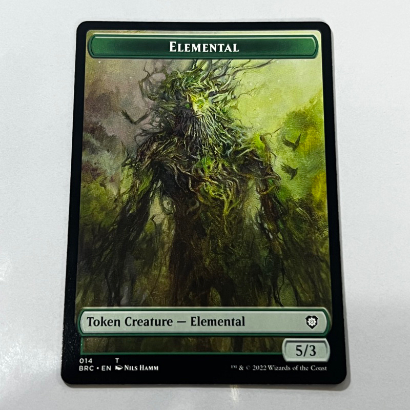 MTG ELEMENTAL TOKEN (GREEN BLACK) MAGIC THE GATHERING | Shopee Philippines
