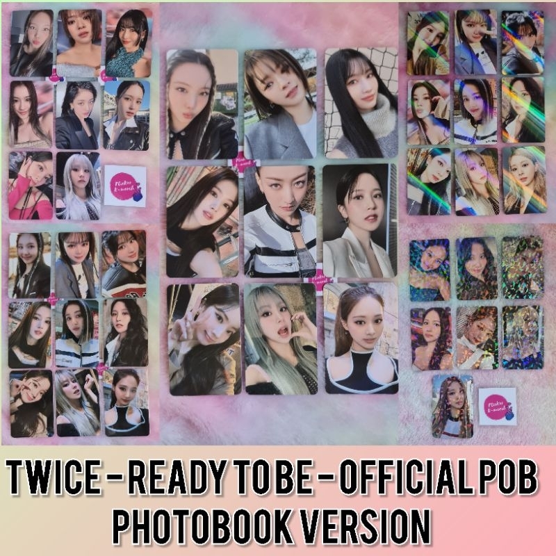 ONHAND - TWICE - READY TO BE - OFFICIAL PHOTOBOOK VER POB | Shopee ...