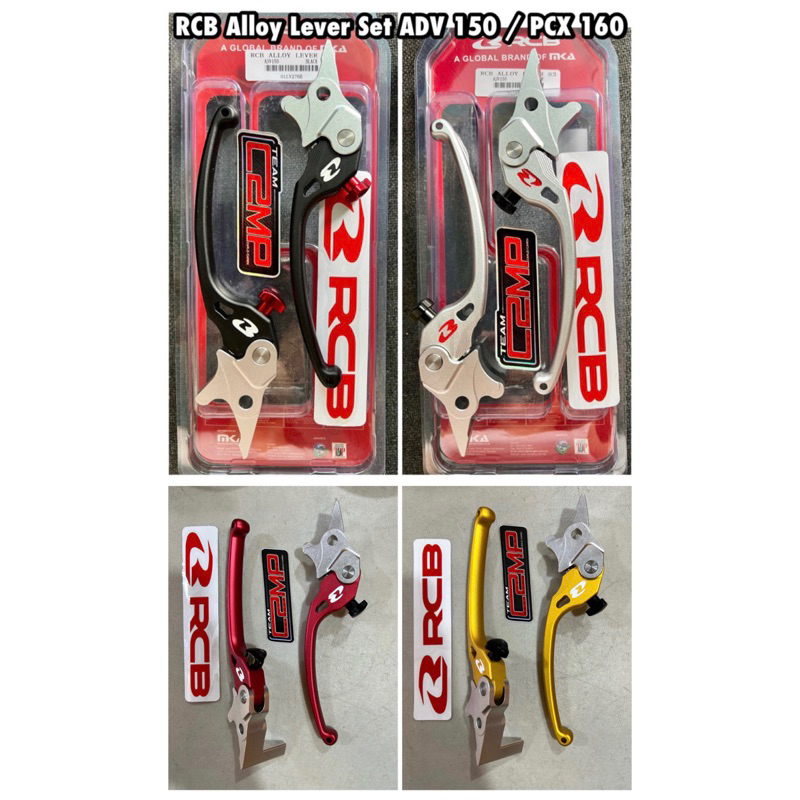RCB Alloy Lever S3 Set Honda ADV 150 160 / Honda PCX 160 ONLY | Shopee Philippines