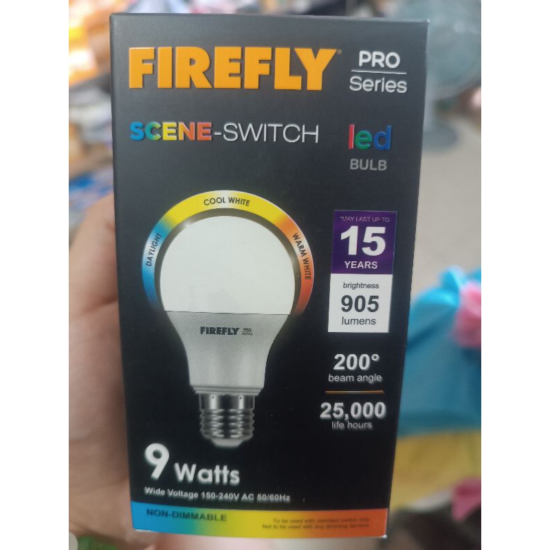 FIREFLY PRO SERIES SCENE SWITCH TRI-COLOR 9WATTS | Shopee Philippines