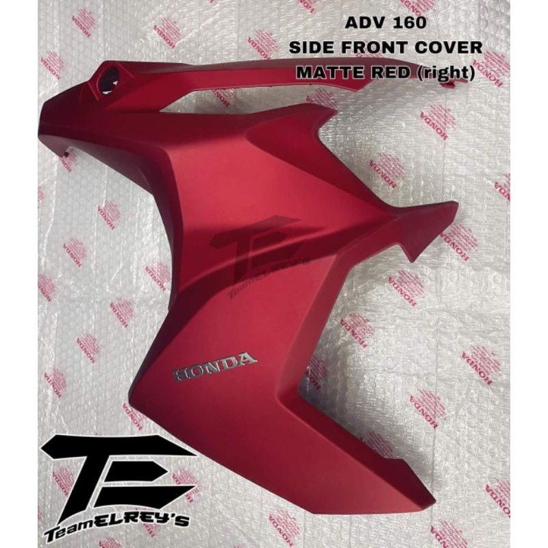 STOCK FRONT SIDE FAIRING (M.RED) FOR HONDA ADV 160 | Shopee Philippines