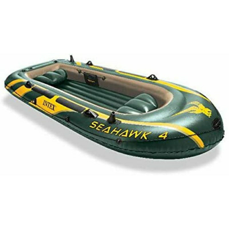 100% original Intex 68351 Seahawk 4 Inflatable Boat | Shopee Philippines