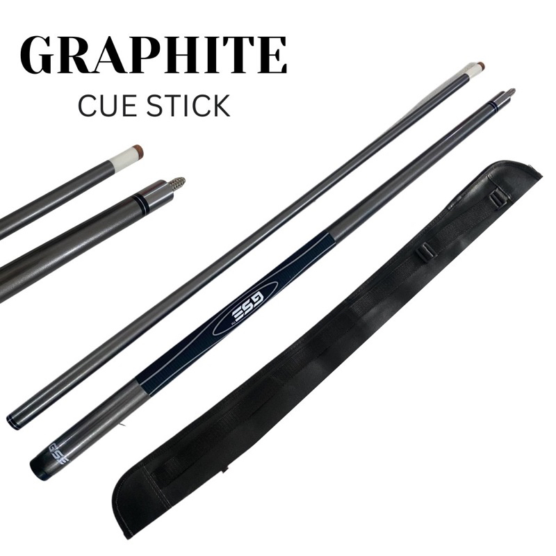 Graphite Billiard Cue Stick w free Case | Shopee Philippines