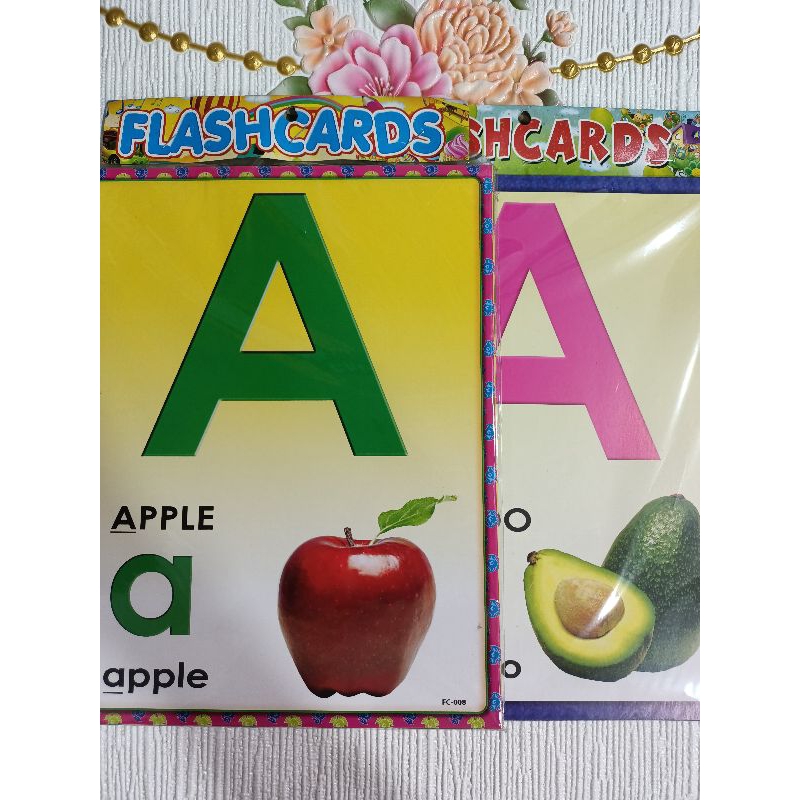 BIG FLASH CARDS TAGALOG, ENGLISH | Shopee Philippines