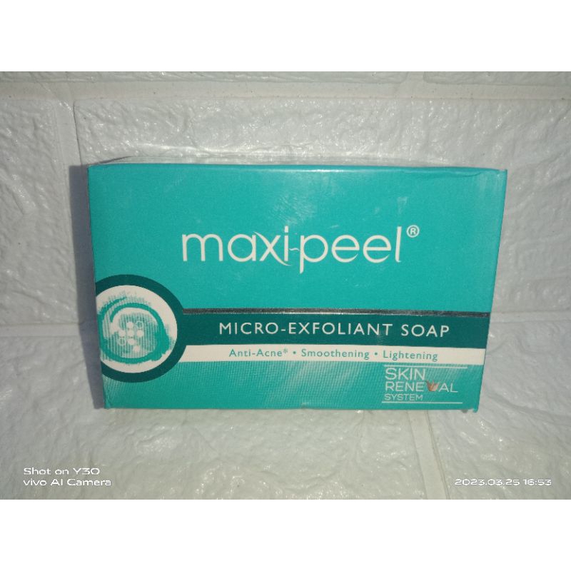 MAXIPEEL Micro Expfloriant Soap Skin Renewal System 125g | Shopee ...