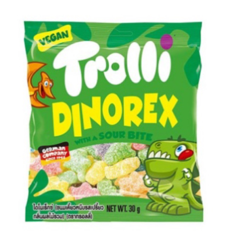 Trolli Dinorex/ Cola / Nite Crawlers 25g Pouch | Shopee Philippines