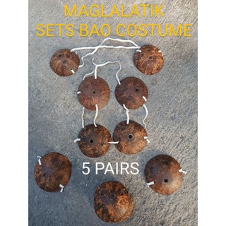 MAGLALATIK FOLK DANCE COSTUME (5PAIRS BAO SETS) | Shopee Philippines