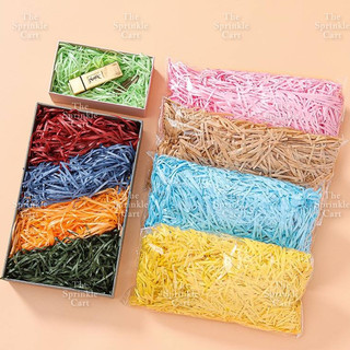 Colorful Shredded Paper Confetti Pastel Styrofoam Raffia Mini Mix Balls ...