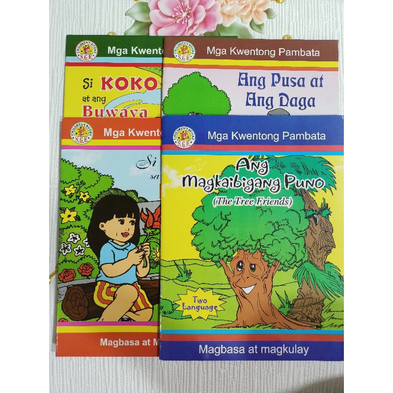 Mga Kwentong Pambata MagBasa at Magkulay | Shopee Philippines