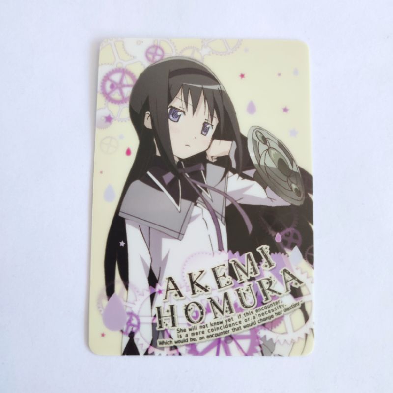 Puella Magi Madoka Magica - Asuka Acrylic & Rubber Keychain, Wafer Card ...