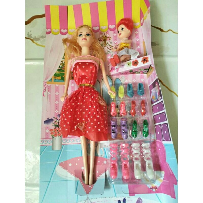 new beauty fashion girl doll (3+ages) | Shopee Philippines