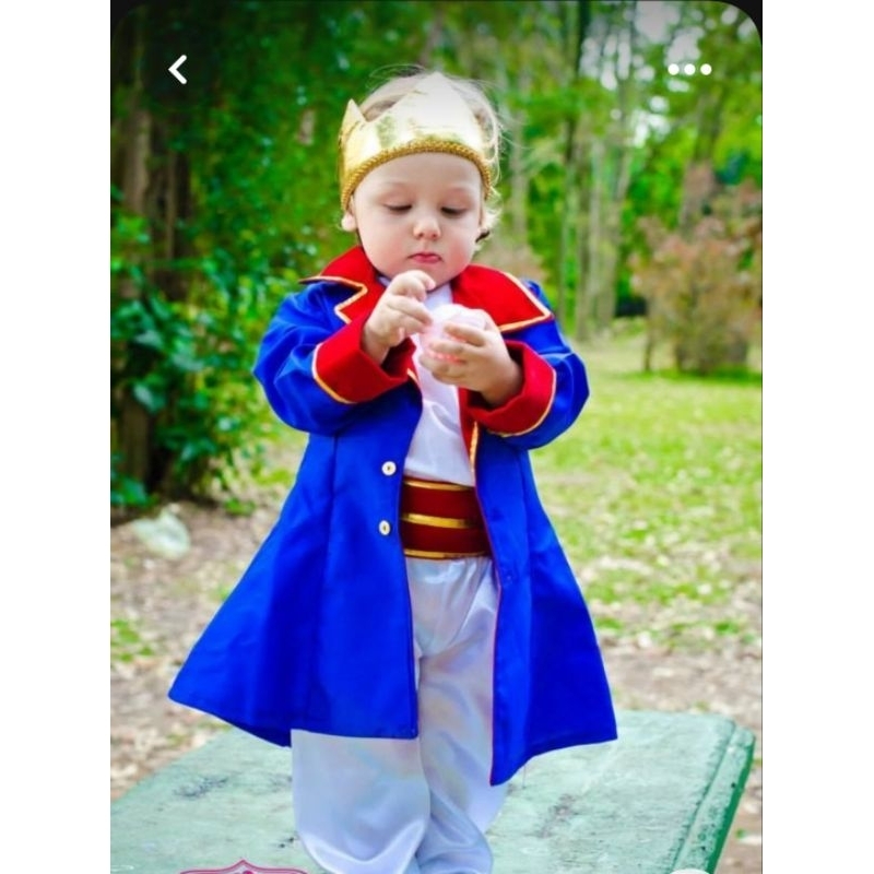 LITTLE PRINCE BOOK CHARACTER COSTUME BIRTHDAY OUTFIT PRINCE COSTUME ...