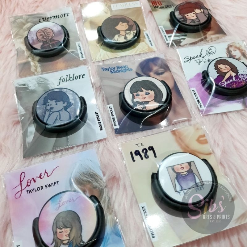 Taylor Swift Chibi Phone Sockets | Shopee Philippines