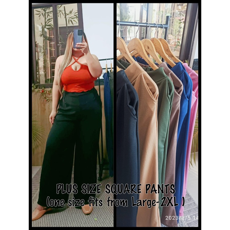 #PlusSize Wanda Pants | Shopee Philippines