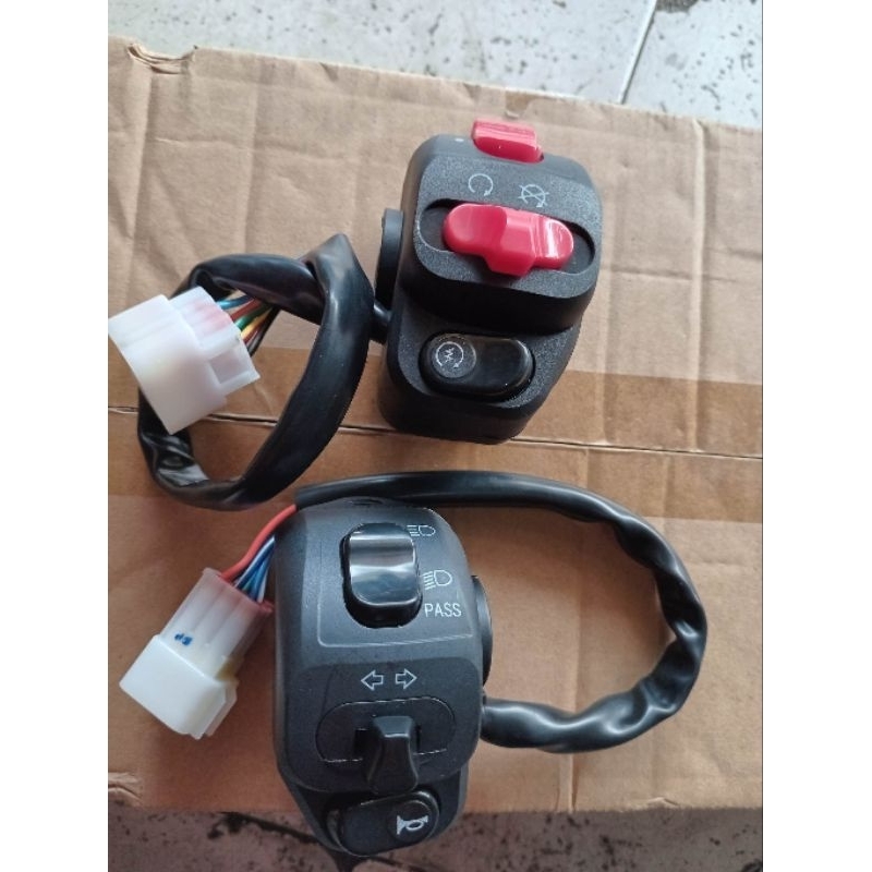 HANDLE SWITCH ASSY RUSI RFI 175 (Left/Right) | Shopee Philippines
