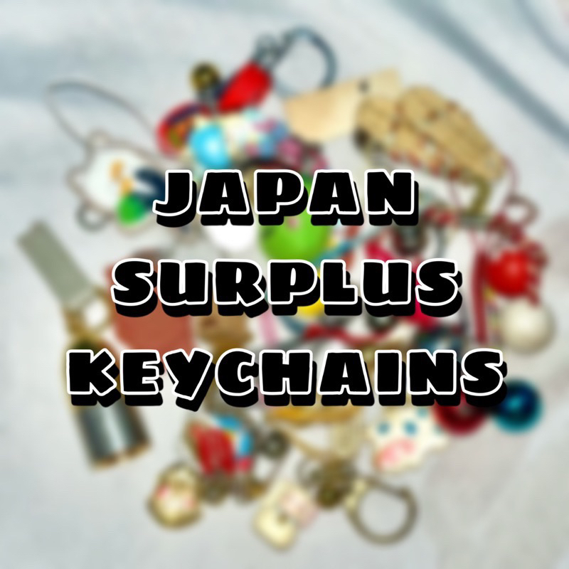 Japan Surplus Keychains (Php10 each) | Shopee Philippines