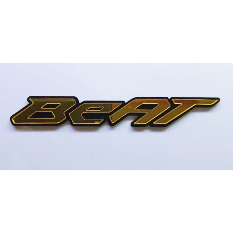 ACRYLIC EMBLEM FOR HONDA BEAT( SET ) | Shopee Philippines