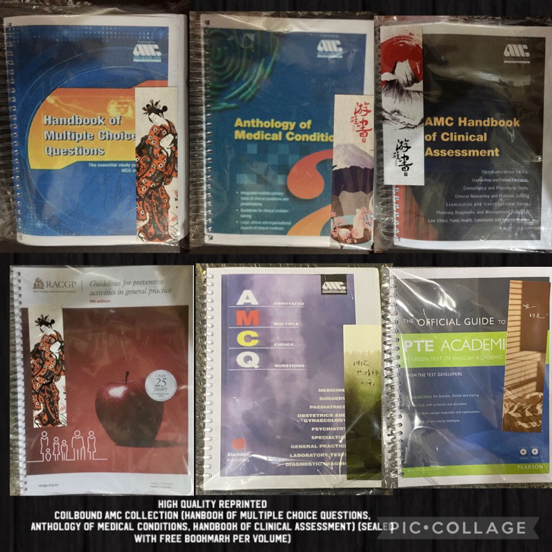 SALE AMC Books Collection Anthology of Medical Conditions Handbook ...