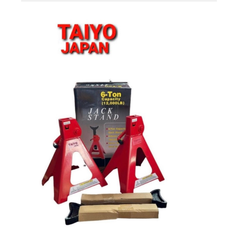 HEAVY DUTY JACK STAND 6 TONS TAIYO JAPAN | Shopee Philippines