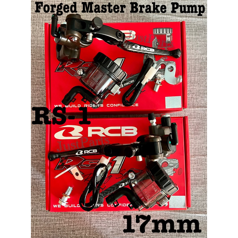 RCB RS-1 Brake Master & Clutch CARBON Titanium 17MM SET | Shopee ...