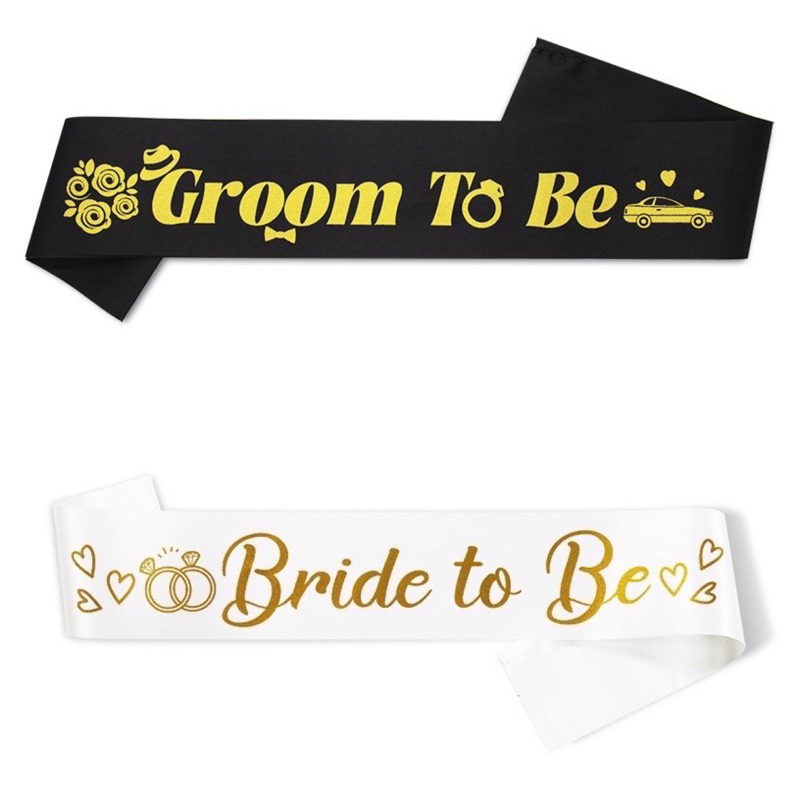 Congrats bride and groom to be bridal shower wedding decorations ...