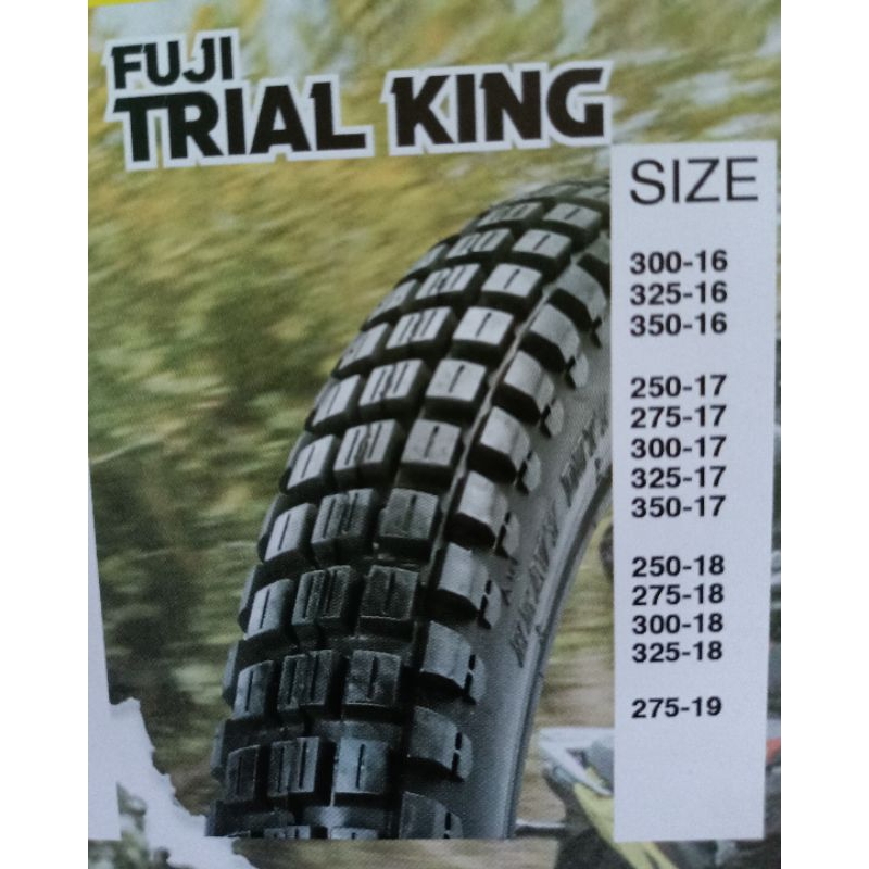 FUJI TRIAL KING 4 PLY (LEO TIRE BRAND) TUBETYPE | Shopee Philippines