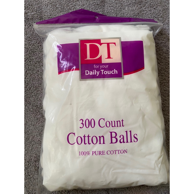 Daily Touch 300counts Cotton Balls | Shopee Philippines