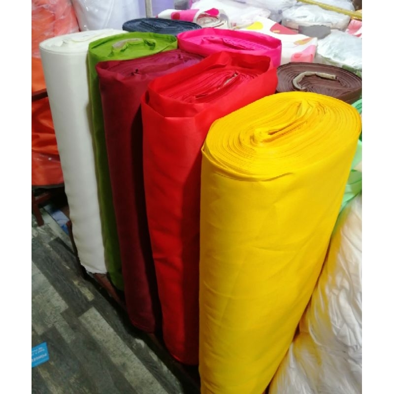 TJ CLOTH, GINAPRIMIUM GEENA FABRIC, TELA PLAIN, SOLD PER YARD (Set B ...