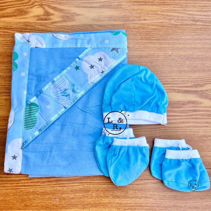 Baby Hood Pranela with 3 in 1 Bonet set(Combined Set ) Receiving ...