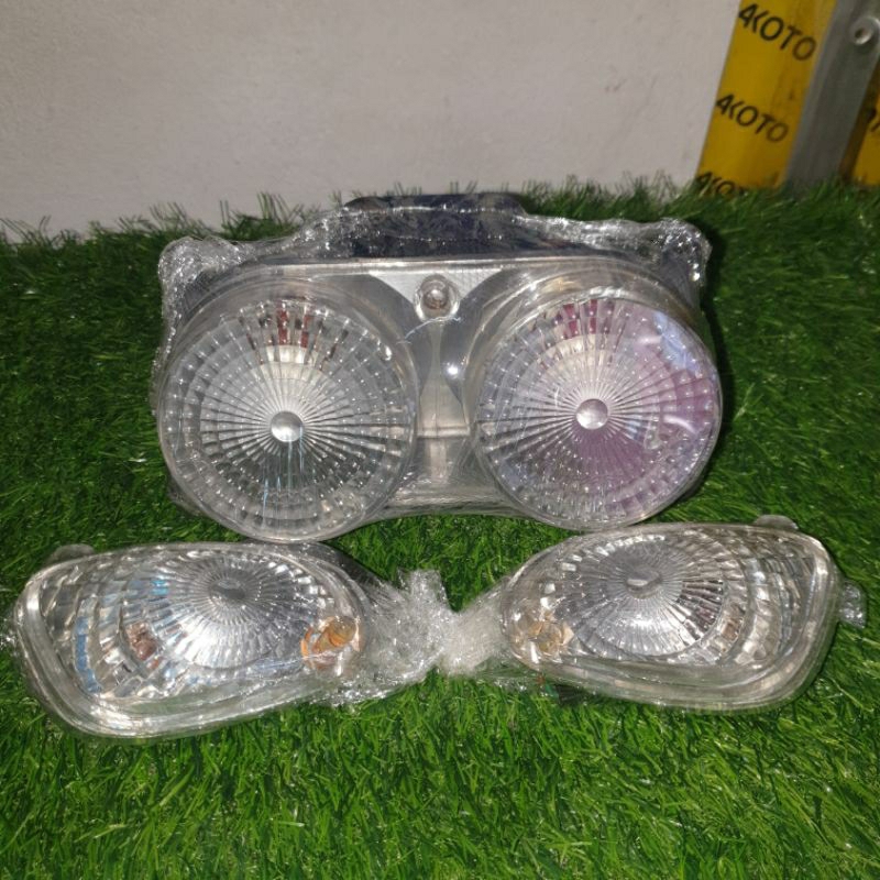 SYM JET 100, ALPHA, EURO KOSO TAIL LIGHT ASSY AND KOSO SIGNAL LIGHT ...