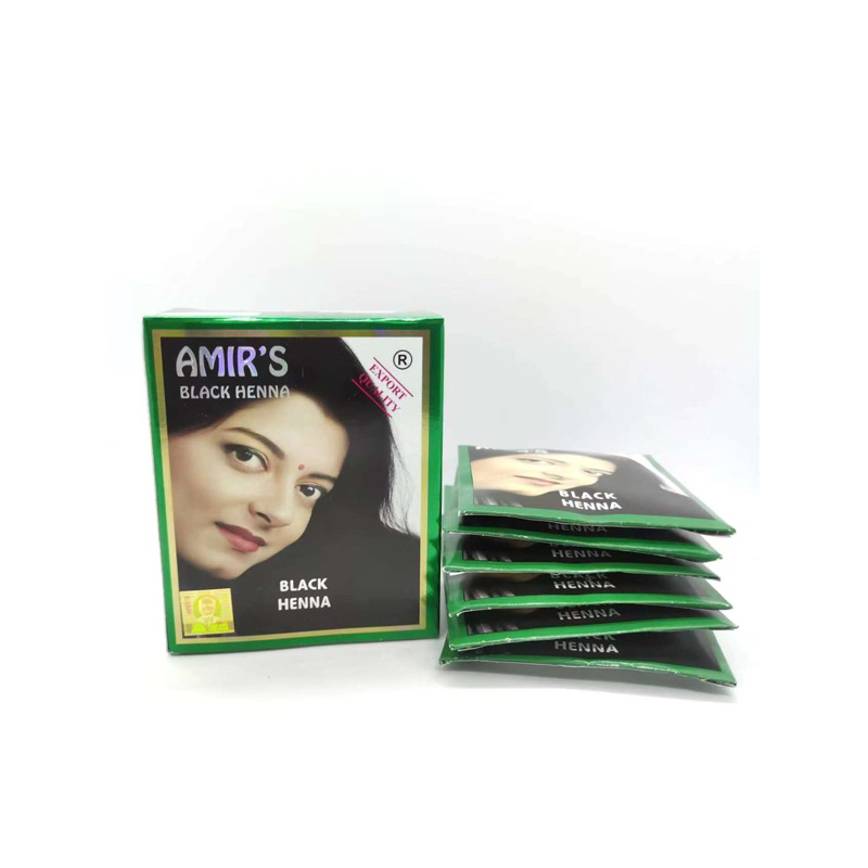 Amirs henna powder sold by sachet （available:black/burgundy) | Shopee ...