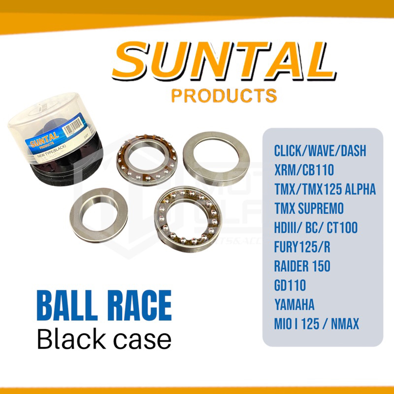 SUNTAL BALL RACE BEARING BLACK CASE | Shopee Philippines