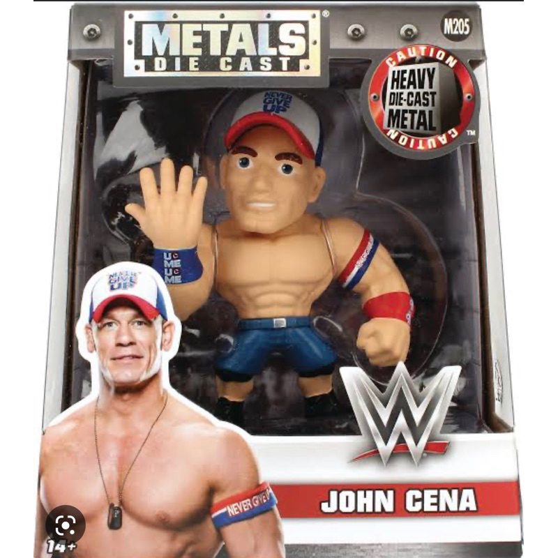 JOHN CENA WWE Metal Die Cast Original | Shopee Philippines