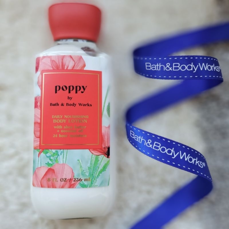 Original Bath & Body Works USA Poppy Daily Nourishing Body Lotion ...
