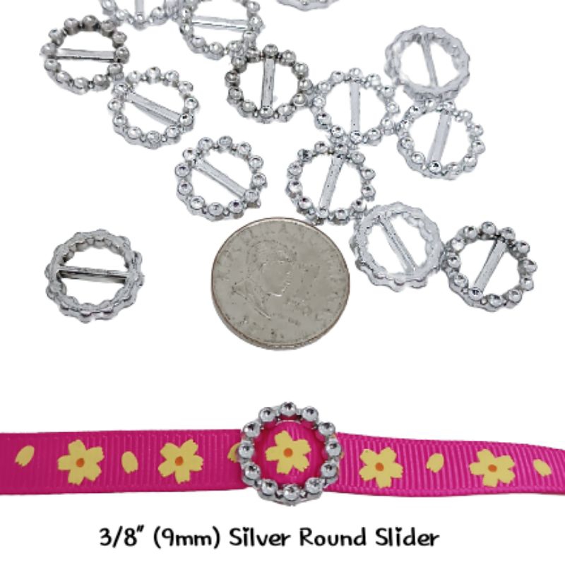 Ribbon Sliders per pack (15 pieces) for hairbow centerpiece, invitation ...