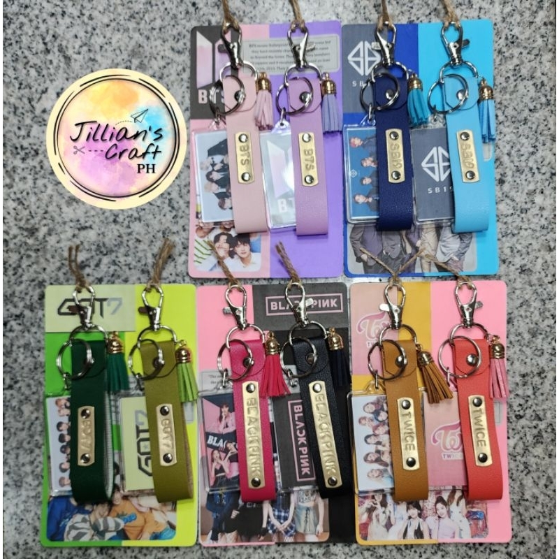 KEYCHAIN with PHOTO INSERTED KEYCHAIN. SET K-POP/P-POP MERCH [BLACKPINK ...