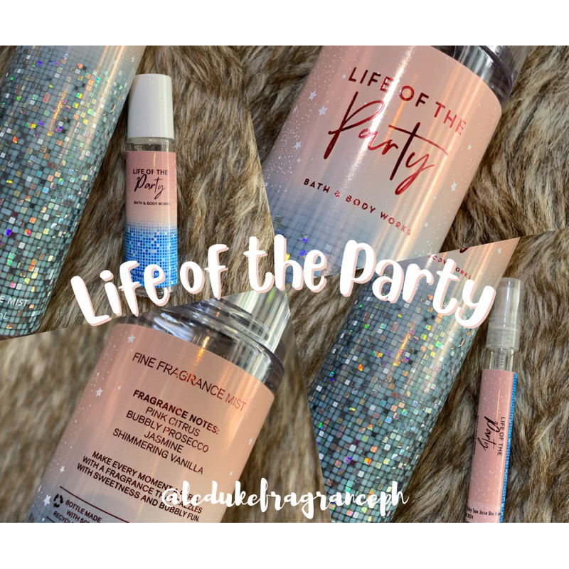 LIFE OF THE PART BATH & BODY WORKS DECANT 10ML | Shopee Philippines