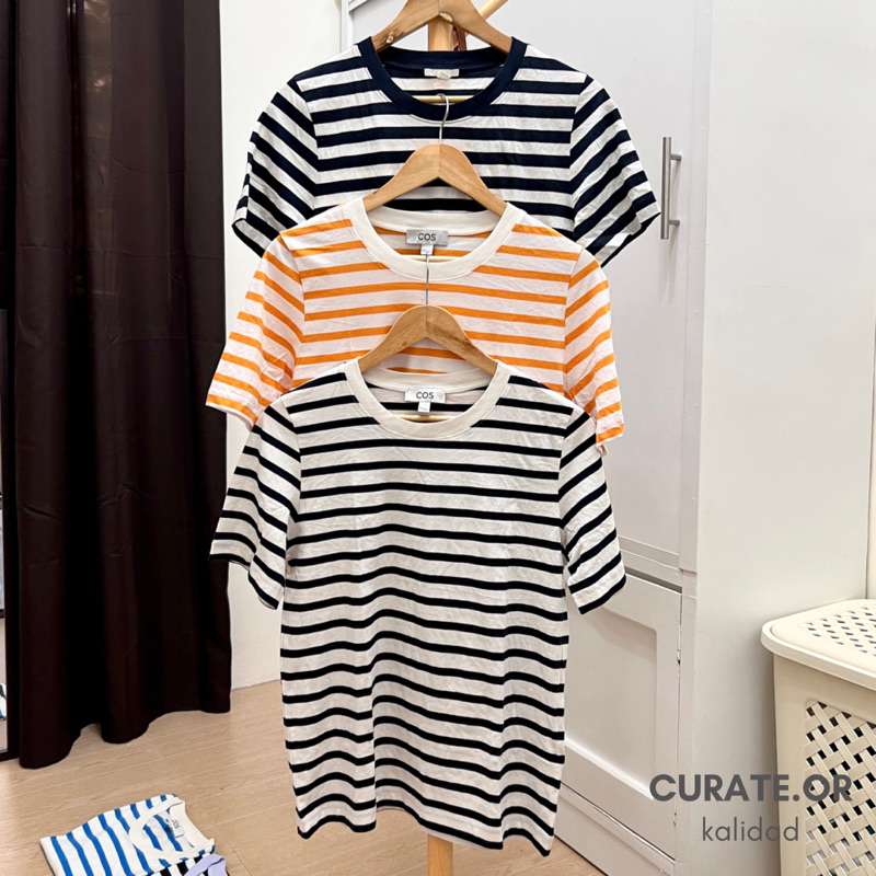 H&M COS Basic Lightweight Cotton Tee (authentic overruns) | Shopee ...