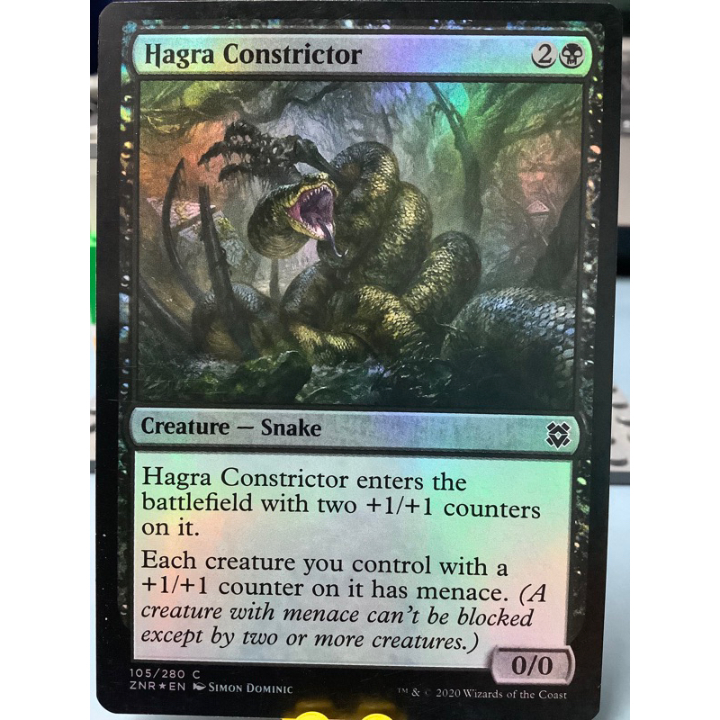 MAGIC: The Gathering - Hagra Constrictor (Zendikar Rising) | Shopee ...