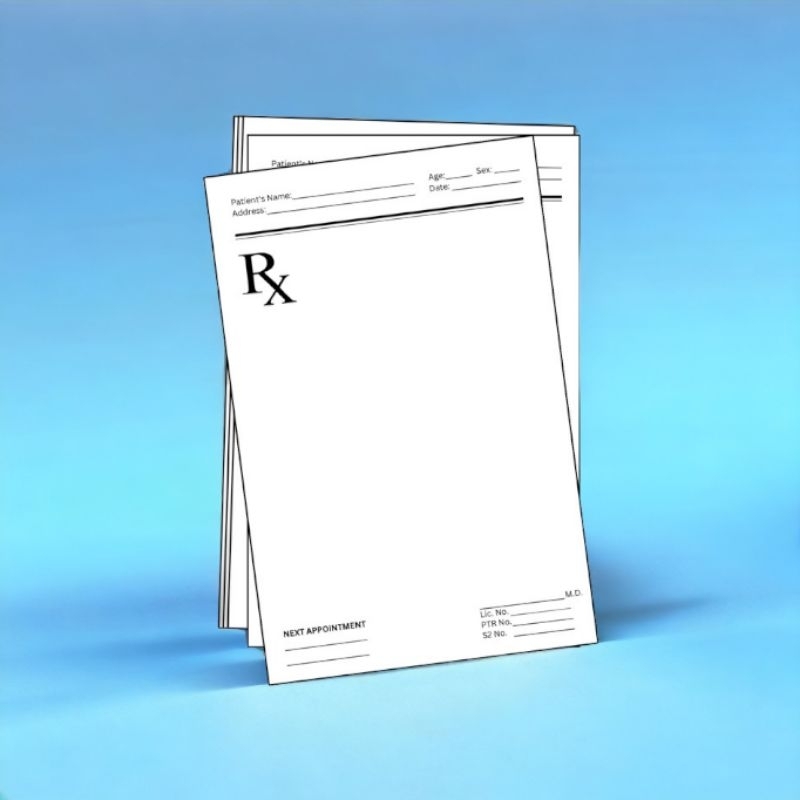 GENERIC RX PAD/PRESCRIPTION PAD Ready Made / Not customized | Shopee ...