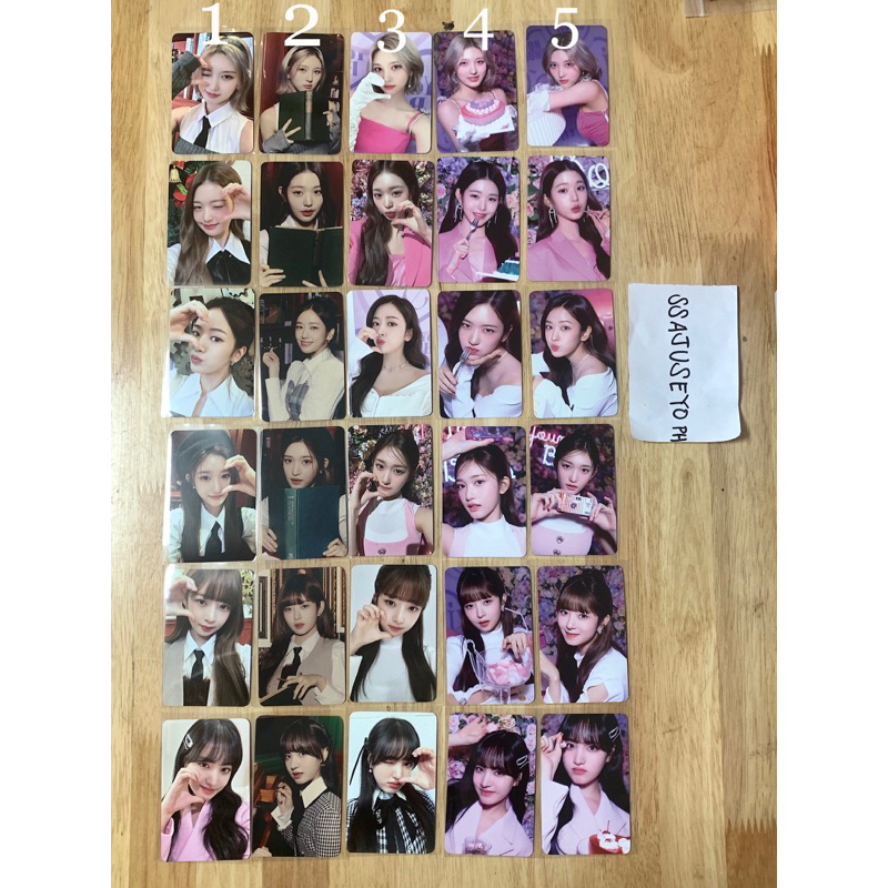 [ON-HAND] IVE Official MD Random Pack Tingi | Shopee Philippines