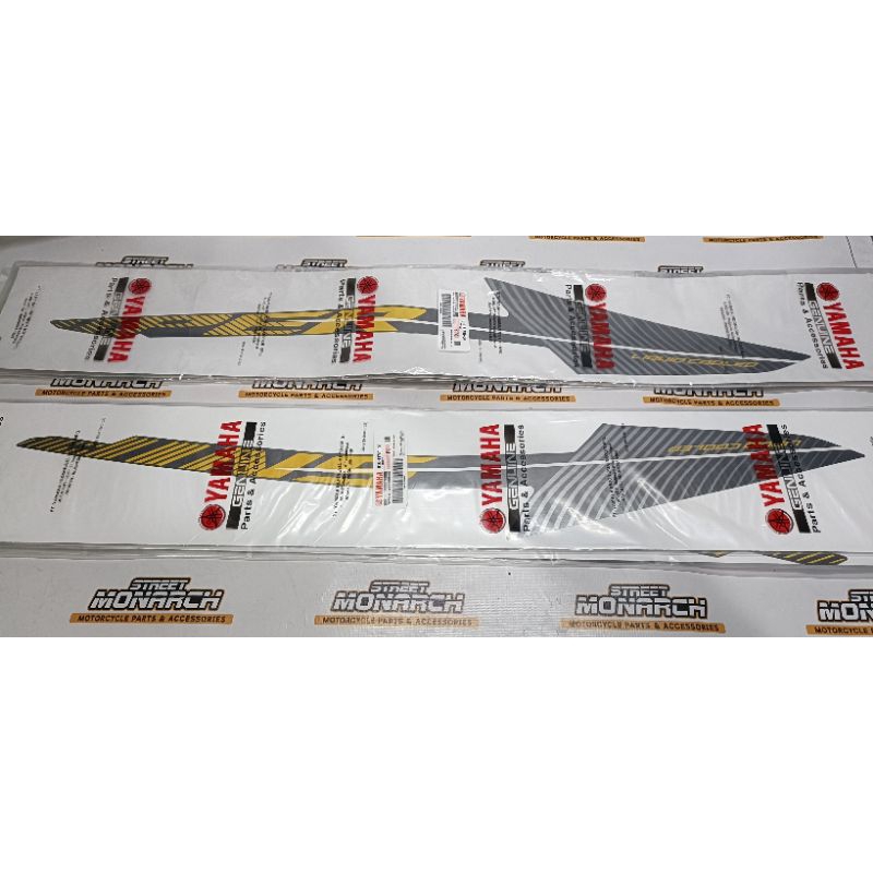 GENUINE GRAPHIC / STICKER FOR SNIPER 150 BOTH FIT V1&V2 /BLUE/MATT ...