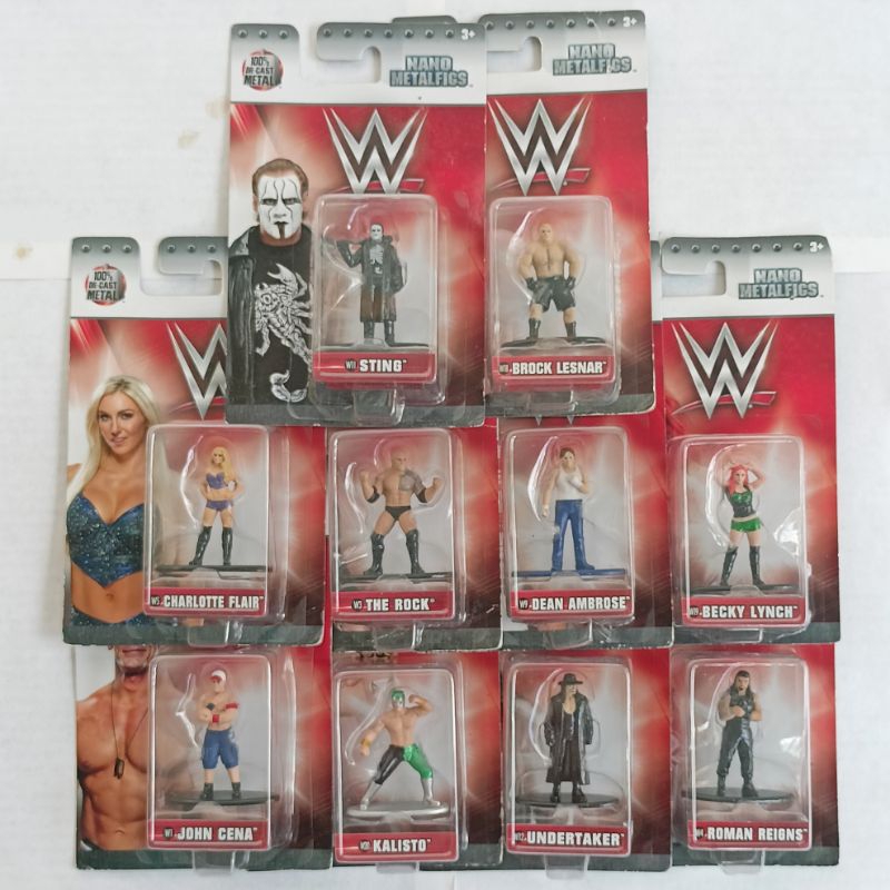 Wwe Nano Metalfigs Diecast Shopee Philippines