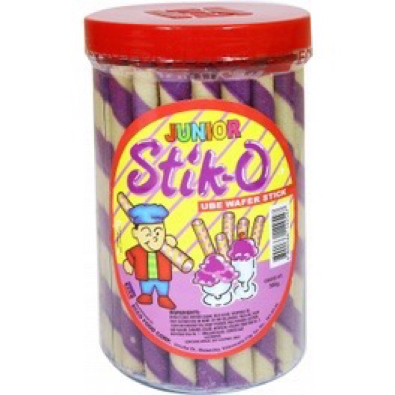 Stik-O Wafer Sticks Chocolate | Strawberry | Ube | Pandan 380g | Shopee ...