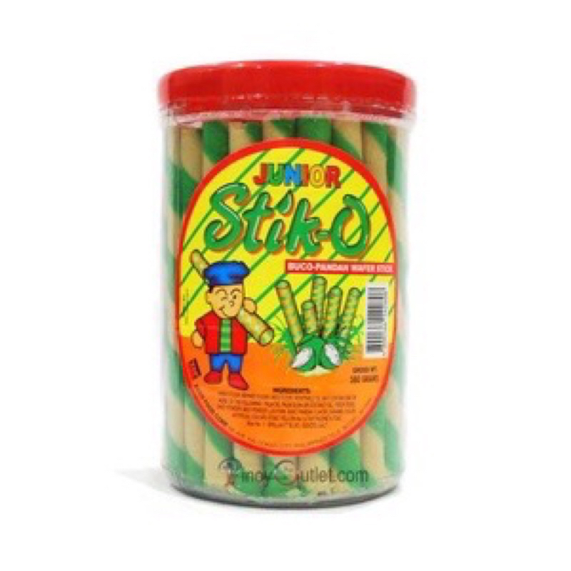 Stik-O Wafer Sticks Chocolate | Strawberry | Ube | Pandan 380g | Shopee ...