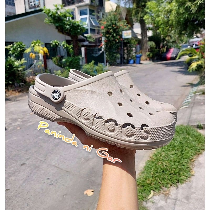 Crocs Baya Clog - Cobblestone | Shopee Philippines