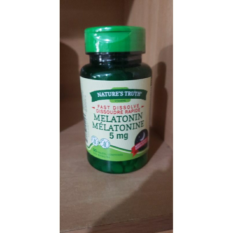 Melatonin 5 mg 90 tablets ONLY P4.45 per tablet Nature's Truth | Shopee ...
